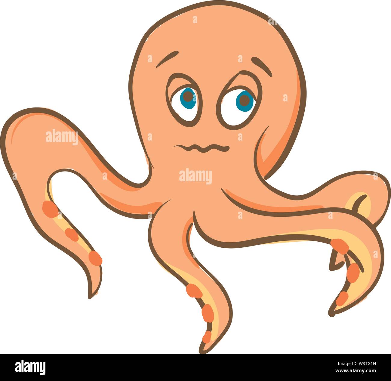 Octopus drawing hi-res stock photography and images - Alamy