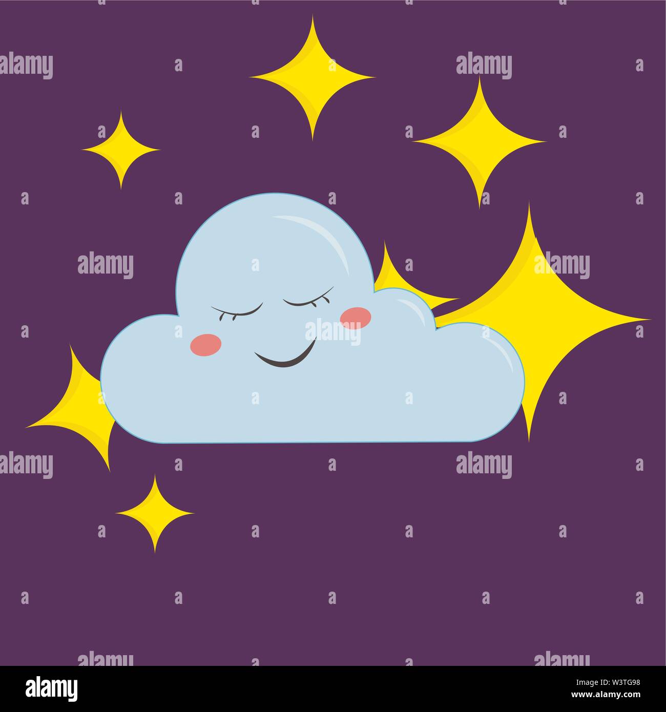 Stunning Cute Cloud Vector Pictures