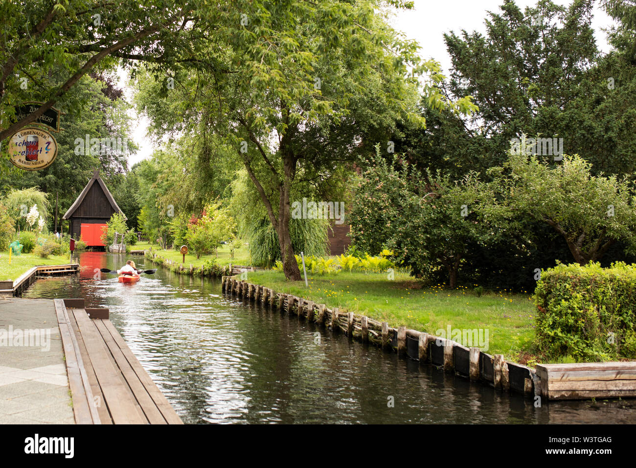 Spreewald germany kayak hi-res stock photography and images - Alamy