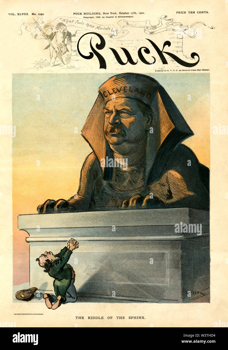 William jennings bryan cartoon hi-res stock photography and images - Alamy
