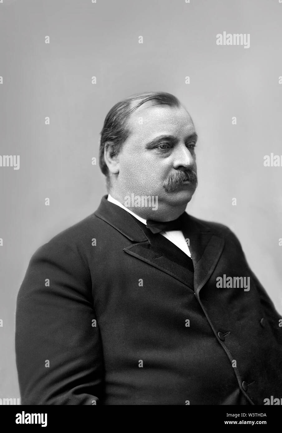 President grover cleveland portrait hi-res stock photography and images ...