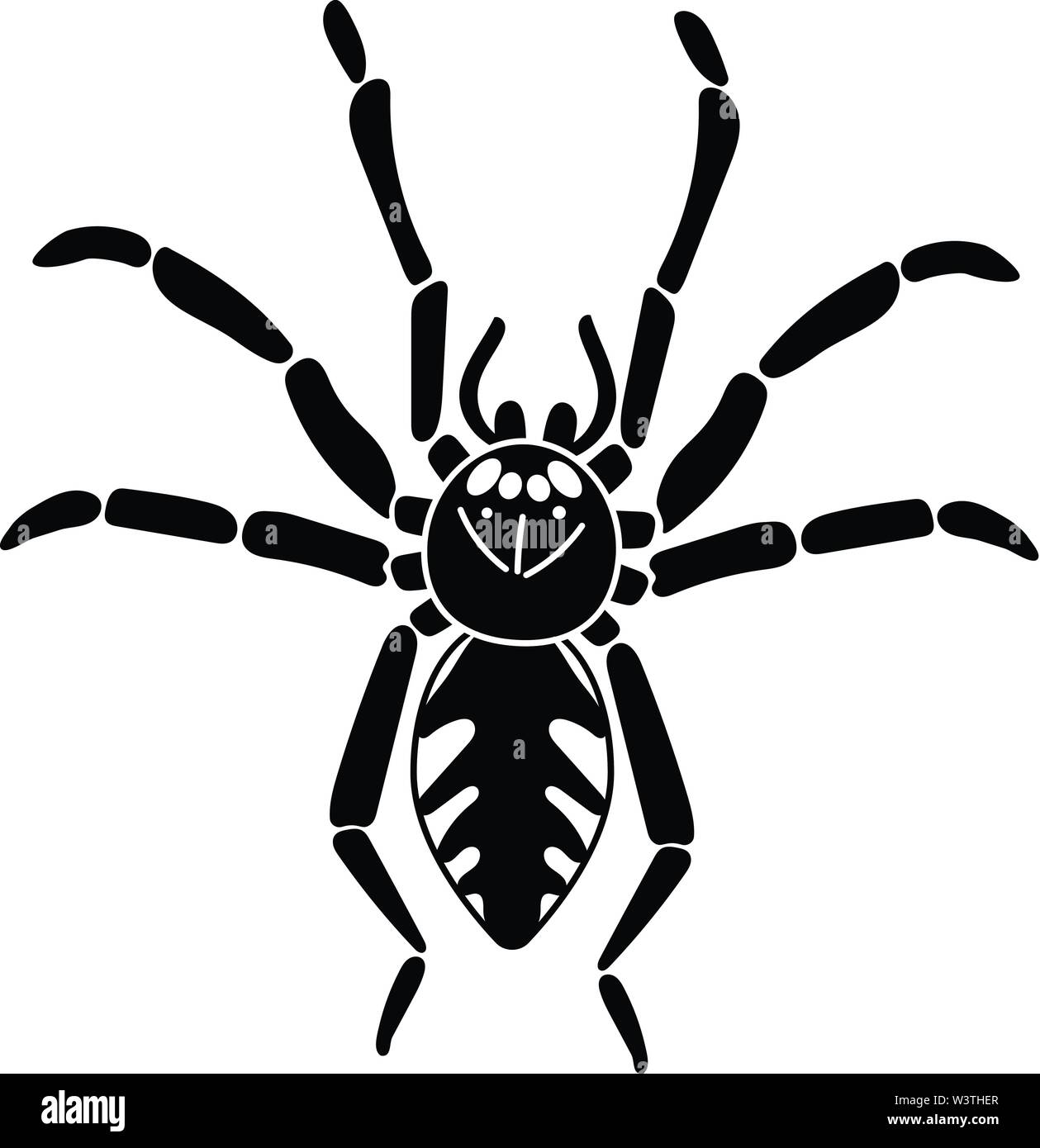 Spider icon, simple style Stock Vector Image & Art - Alamy