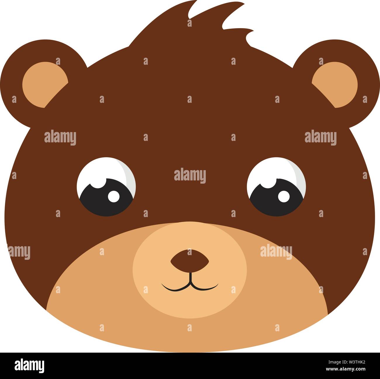 Cartoon Sad Bear Stock Vector Images - Alamy