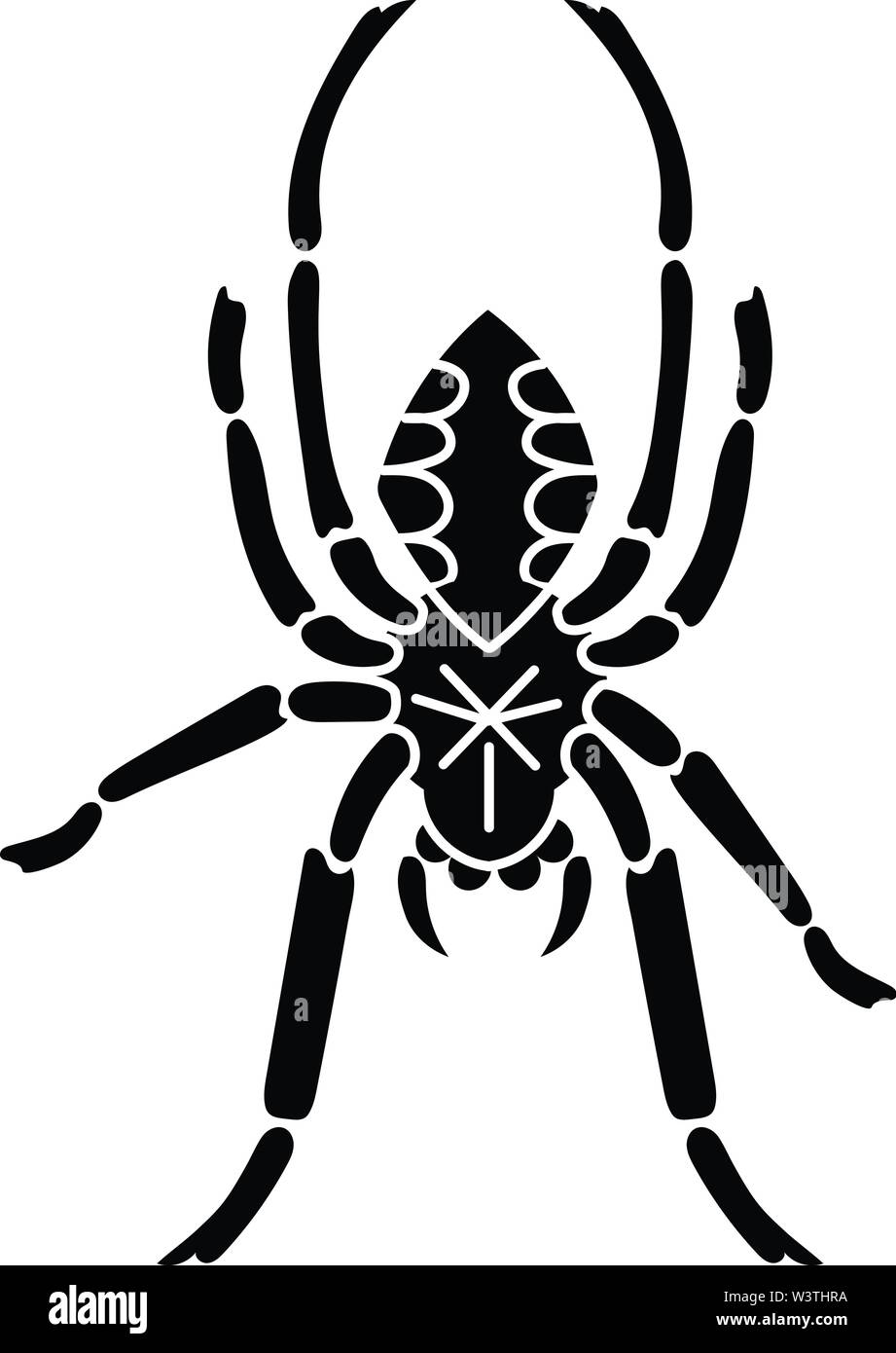 Cross spider icon, simple style Stock Vector Image & Art - Alamy