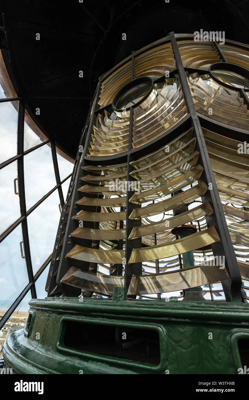 Dungeness Lighthouse - detail Stock Photo - Alamy