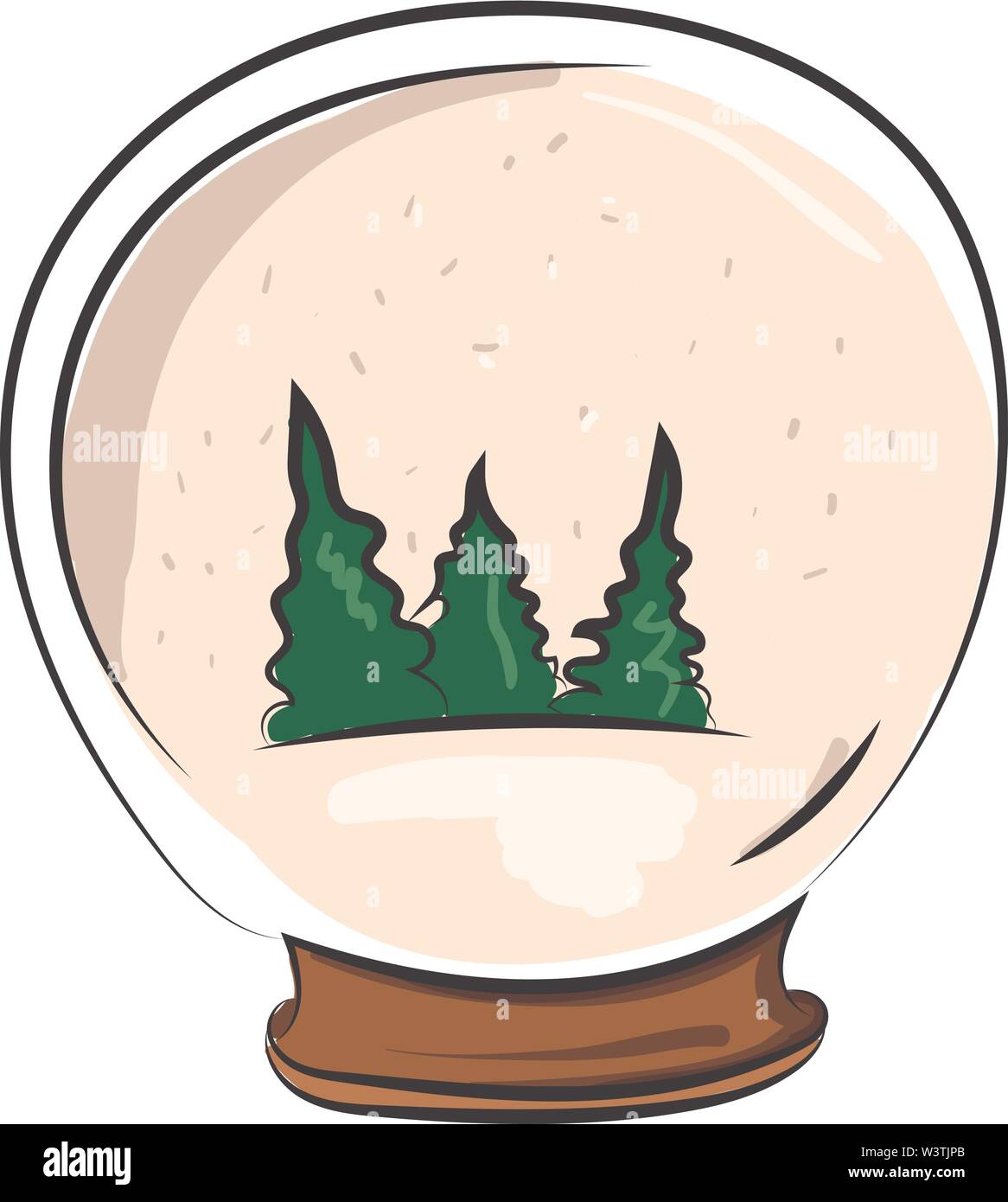 Small new glass christmas Stock Vector Images - Alamy
