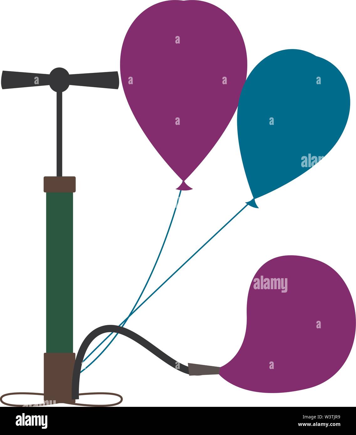 Pumping balloon Stock Vector Images - Alamy