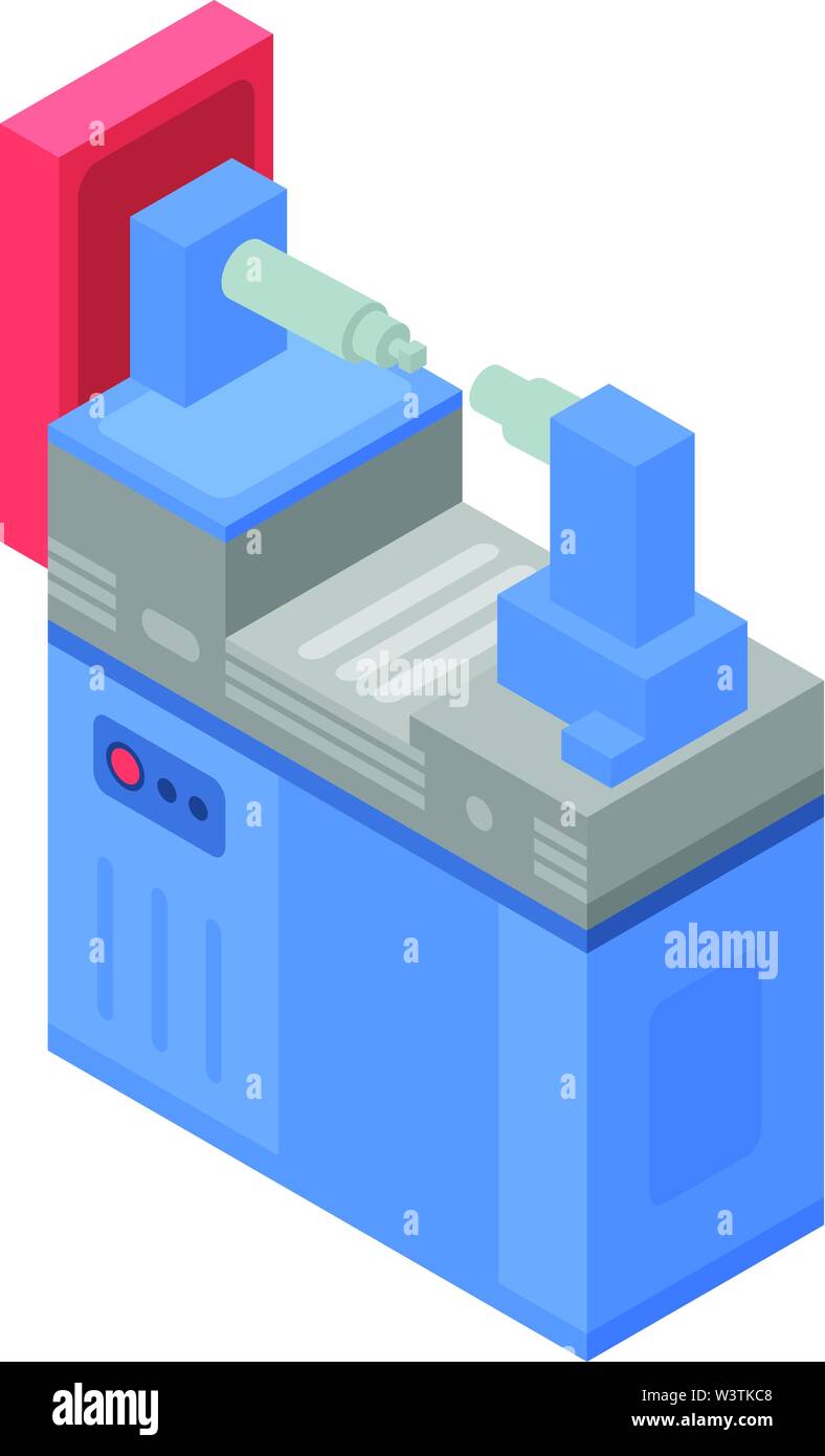Industrial machine icon, isometric style Stock Vector Image & Art - Alamy