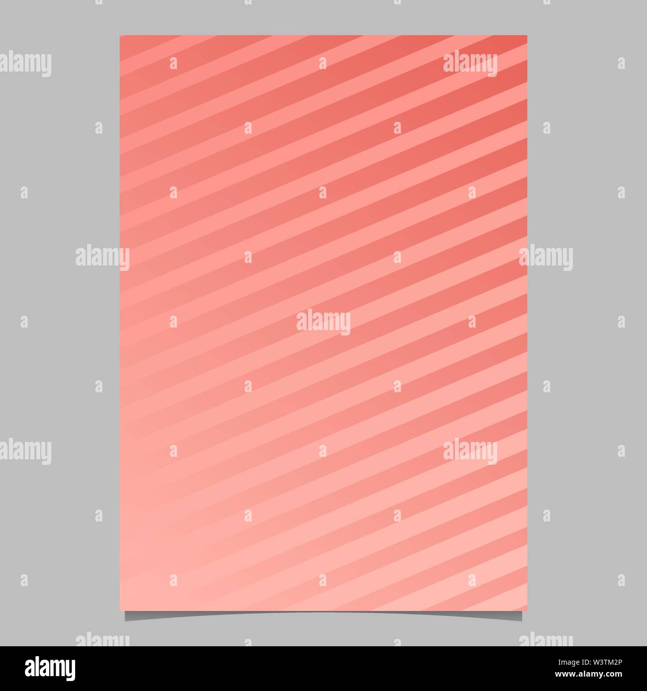 Stripe poster template design - abstract gradient vector brochure ...