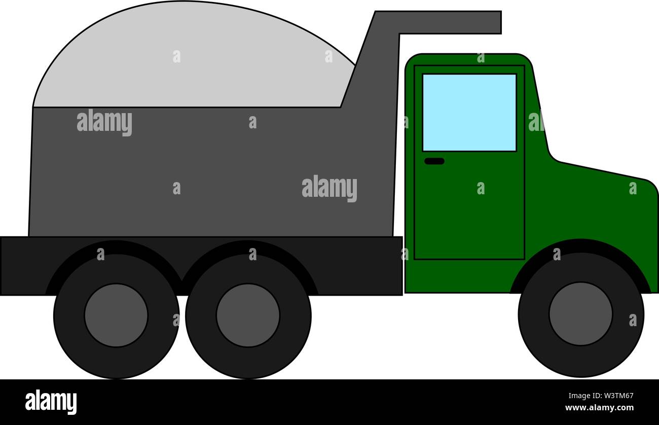 Big truck icon on Cut Out Stock Images & Pictures - Alamy