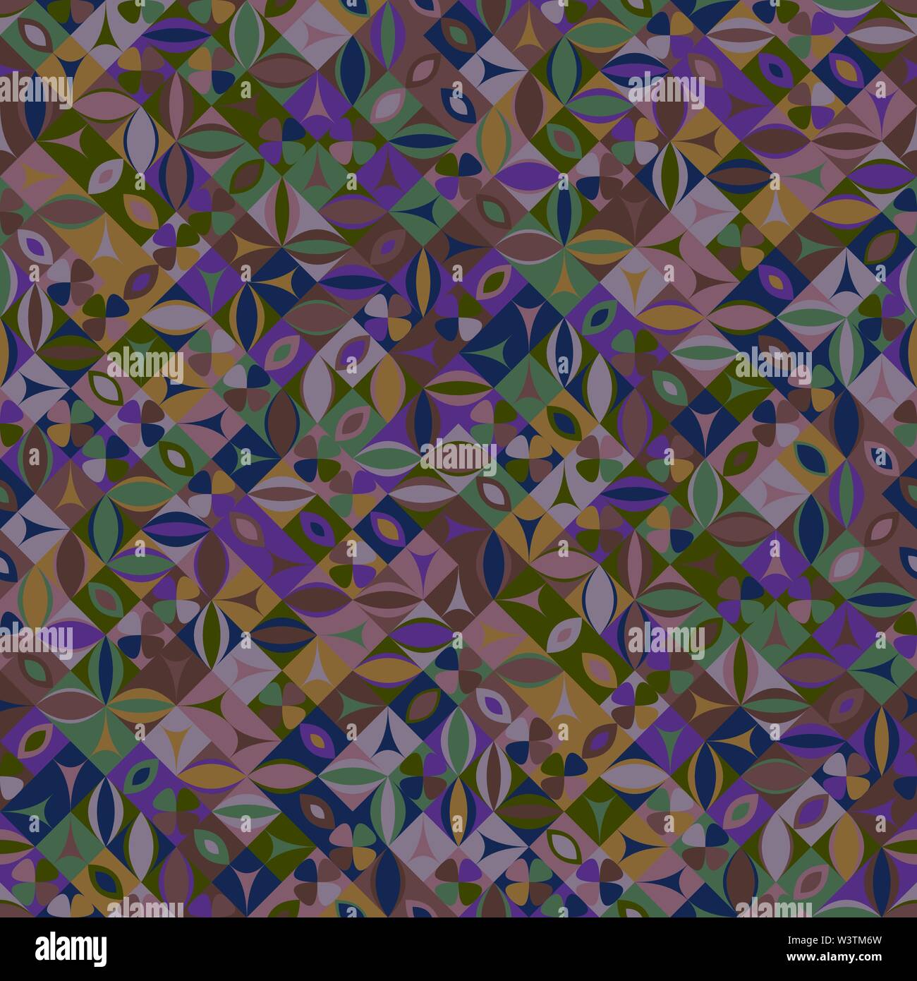 Colorful chaotic curved shape pattern background design - abstract ...