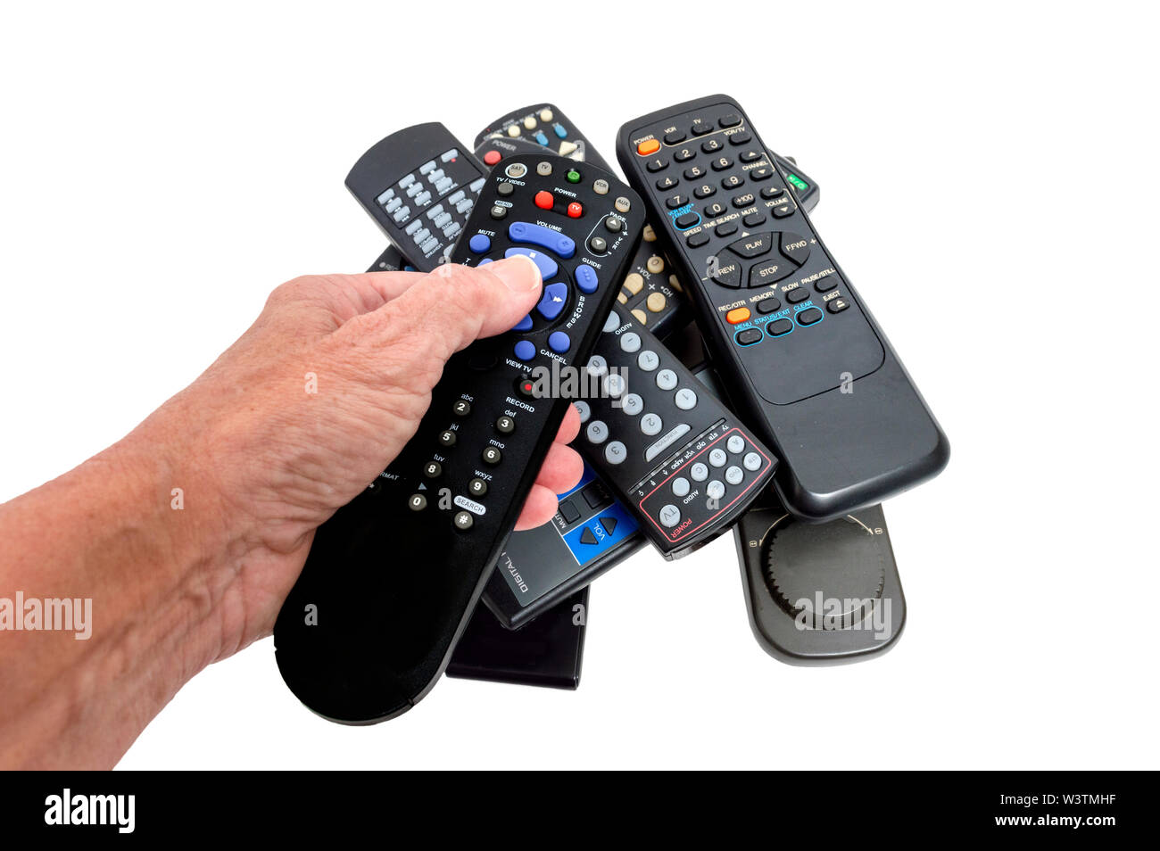 Red green push buttons hi-res stock photography and images - Alamy