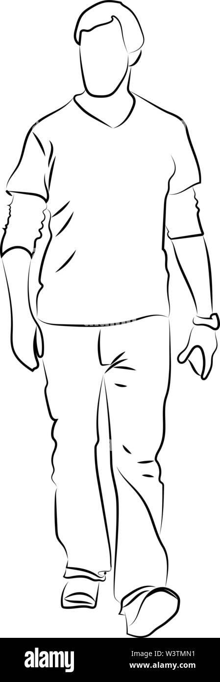 Man worker on step Stock Vector Images - Alamy