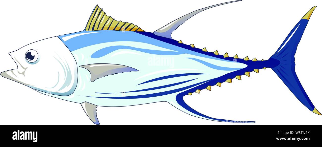Tuna fish icon, cartoon style Stock Vector Image & Art - Alamy