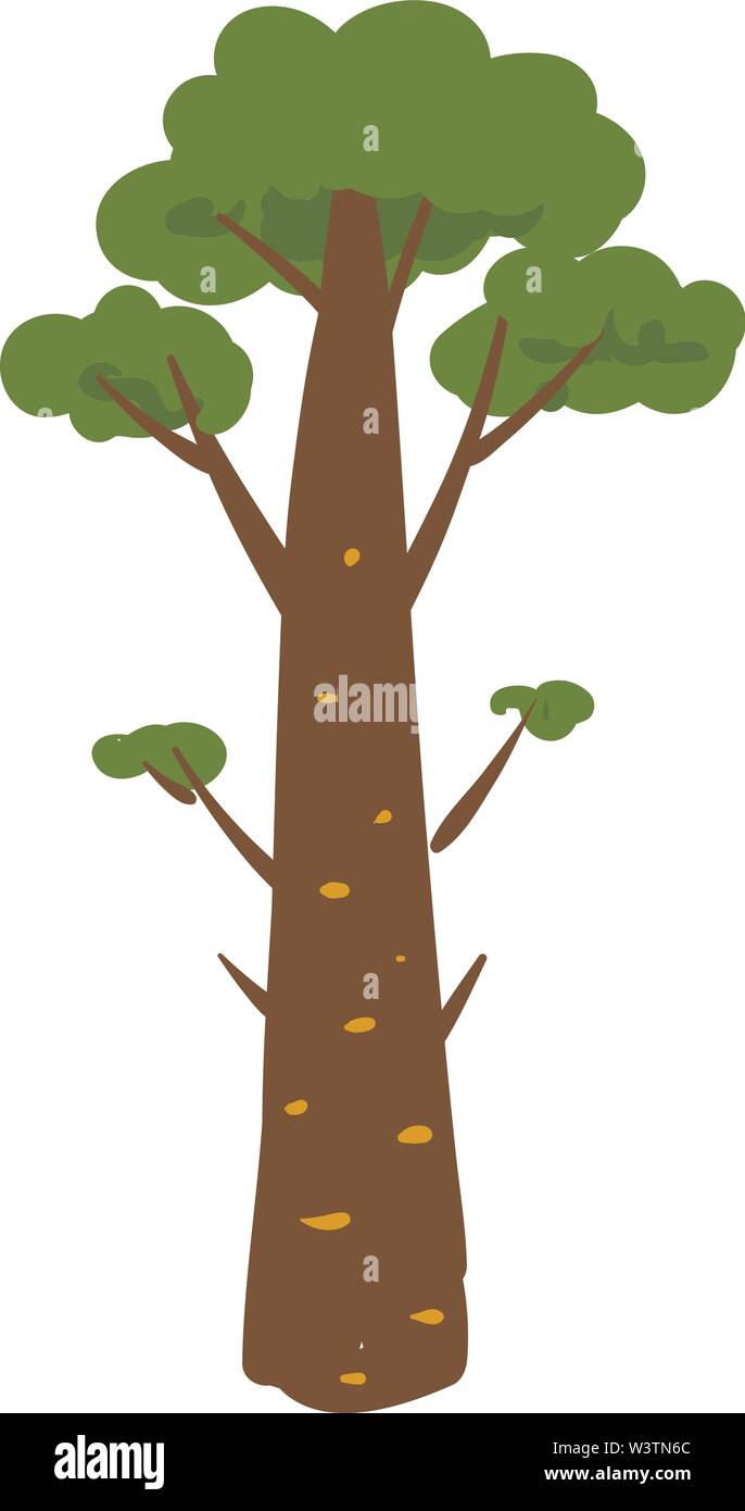 Green pine vector vectors Stock Vector Images - Alamy