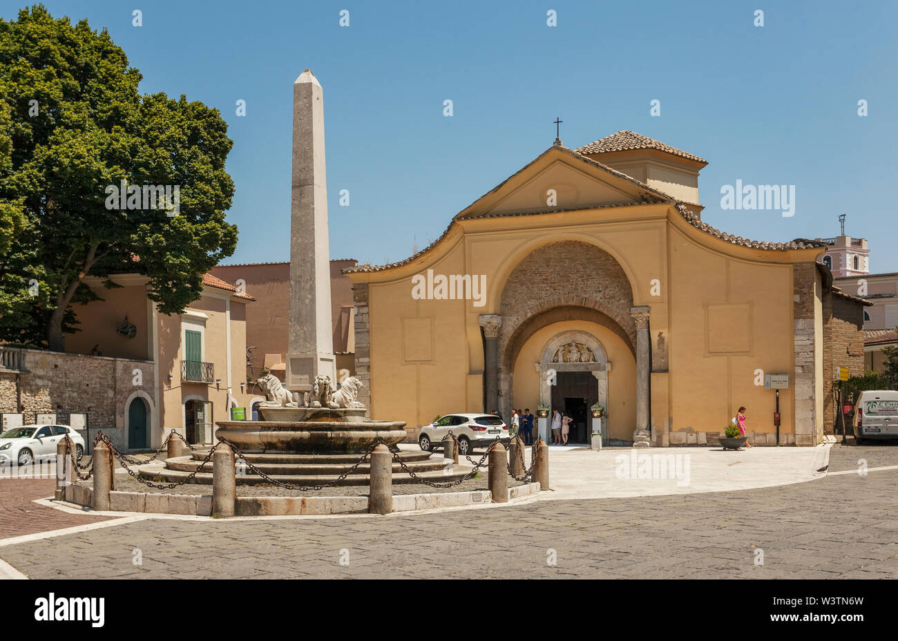 Santa Sofia church, 8th century, Byzantine style, housing Samnium ...