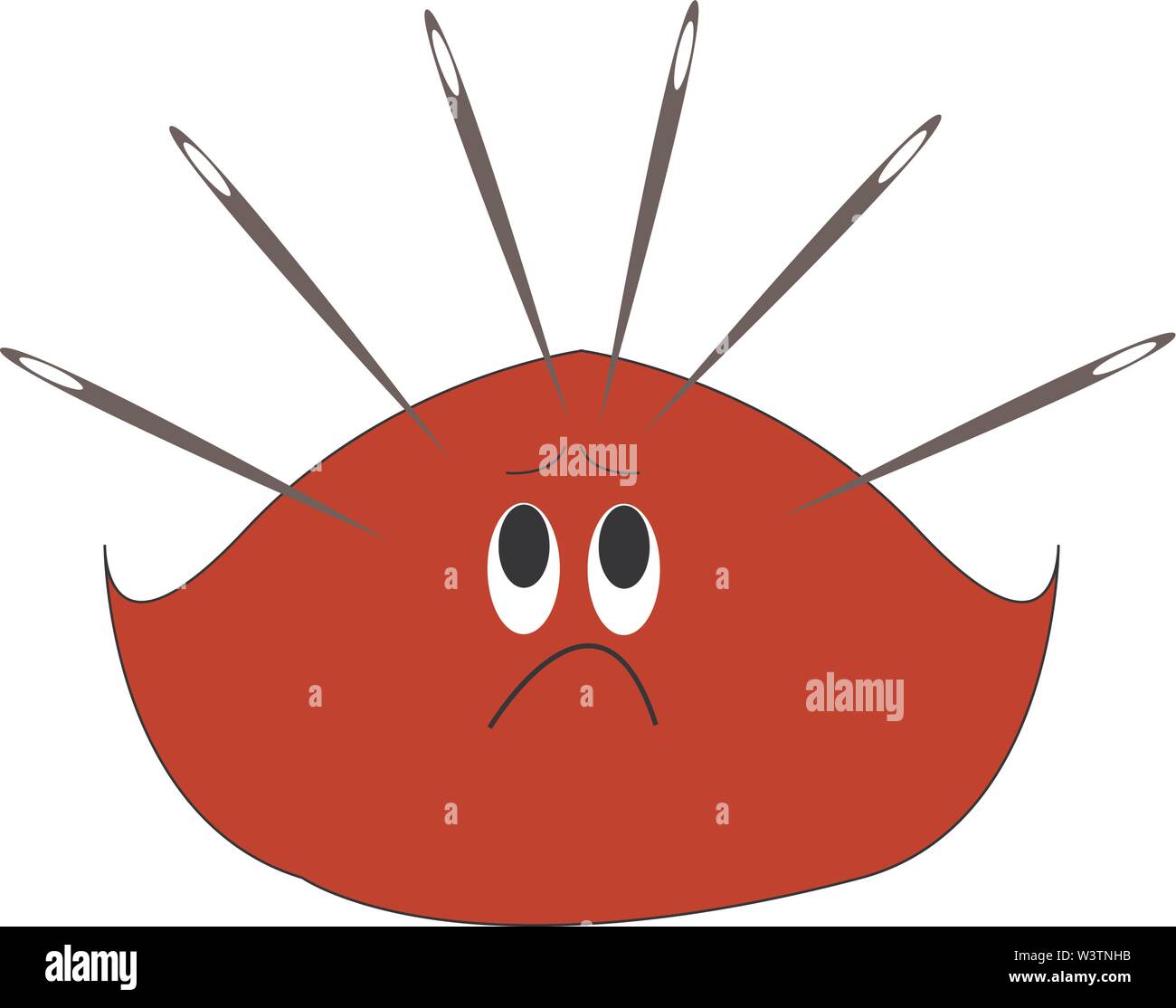 Sad emoticon isolated illustration hi-res stock photography and images ...