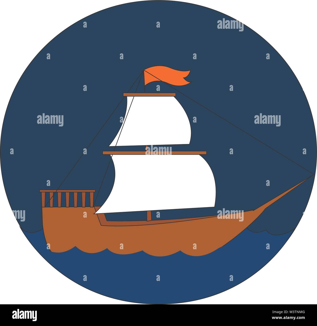 Night light reflection on Stock Vector Images - Alamy