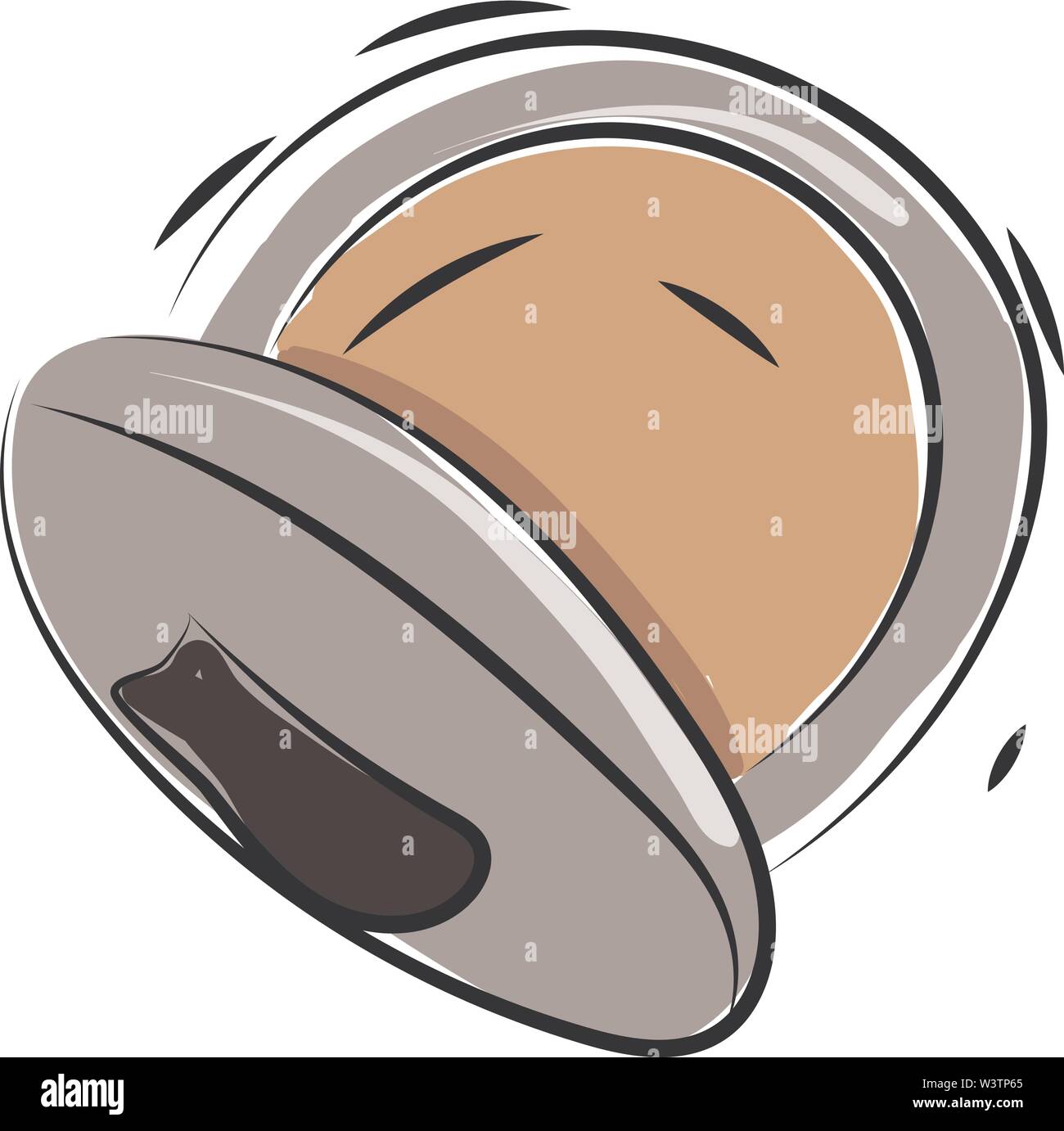 Illustration mirror face on Stock Vector Images - Alamy