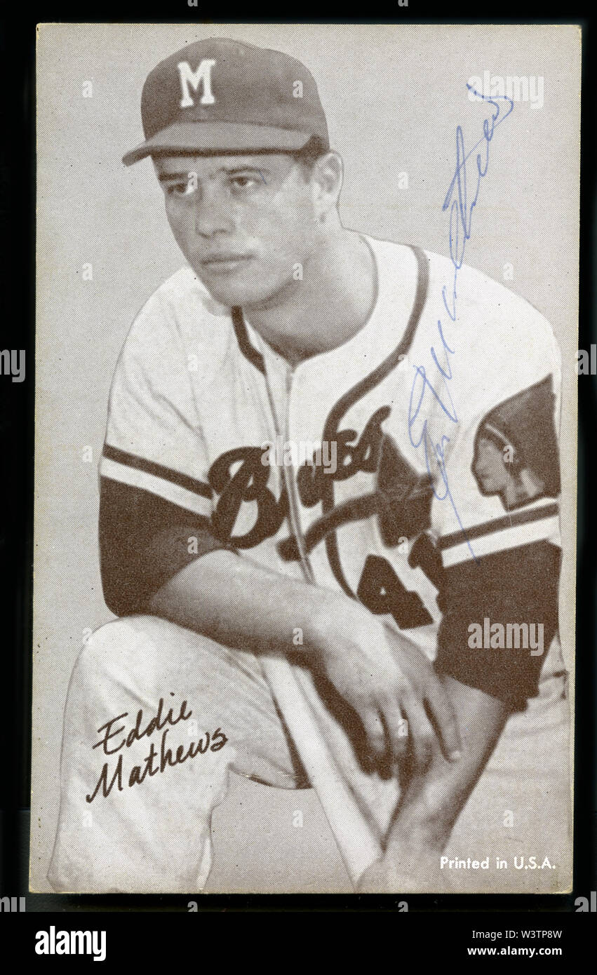Eddie mathews hi-res stock photography and images - Alamy