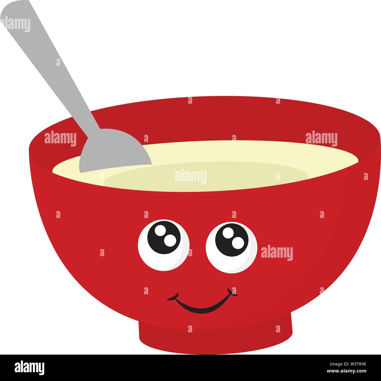 Red soup cup Stock Vector Images - Alamy
