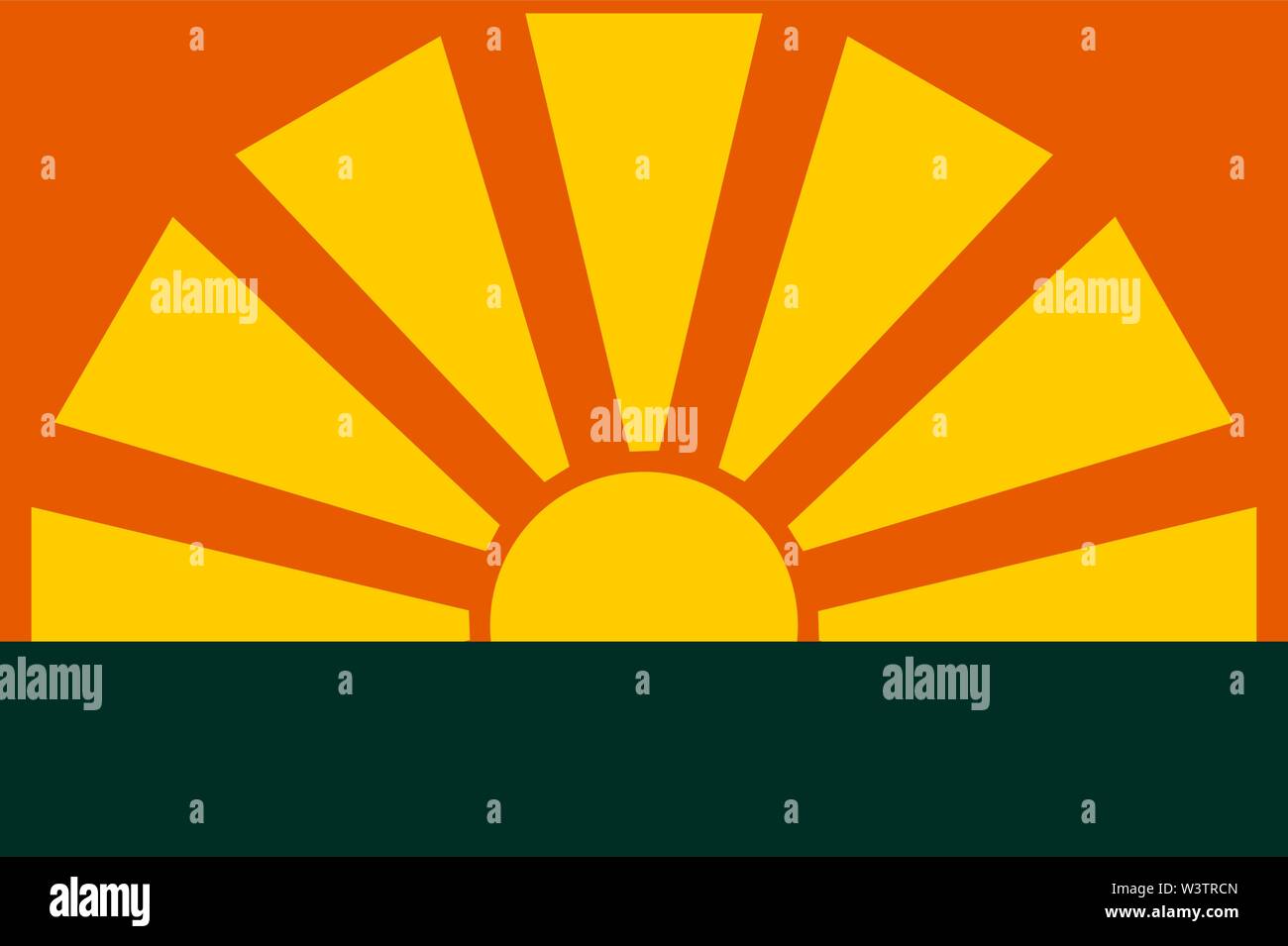 Sunset sea landscape Cut Out Stock Images & Pictures - Alamy