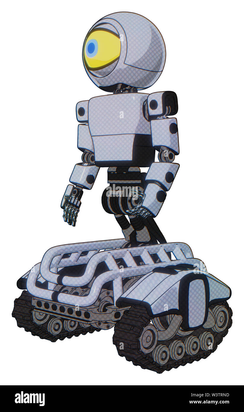 Bot containing elements: giant eyeball head design, light chest ...