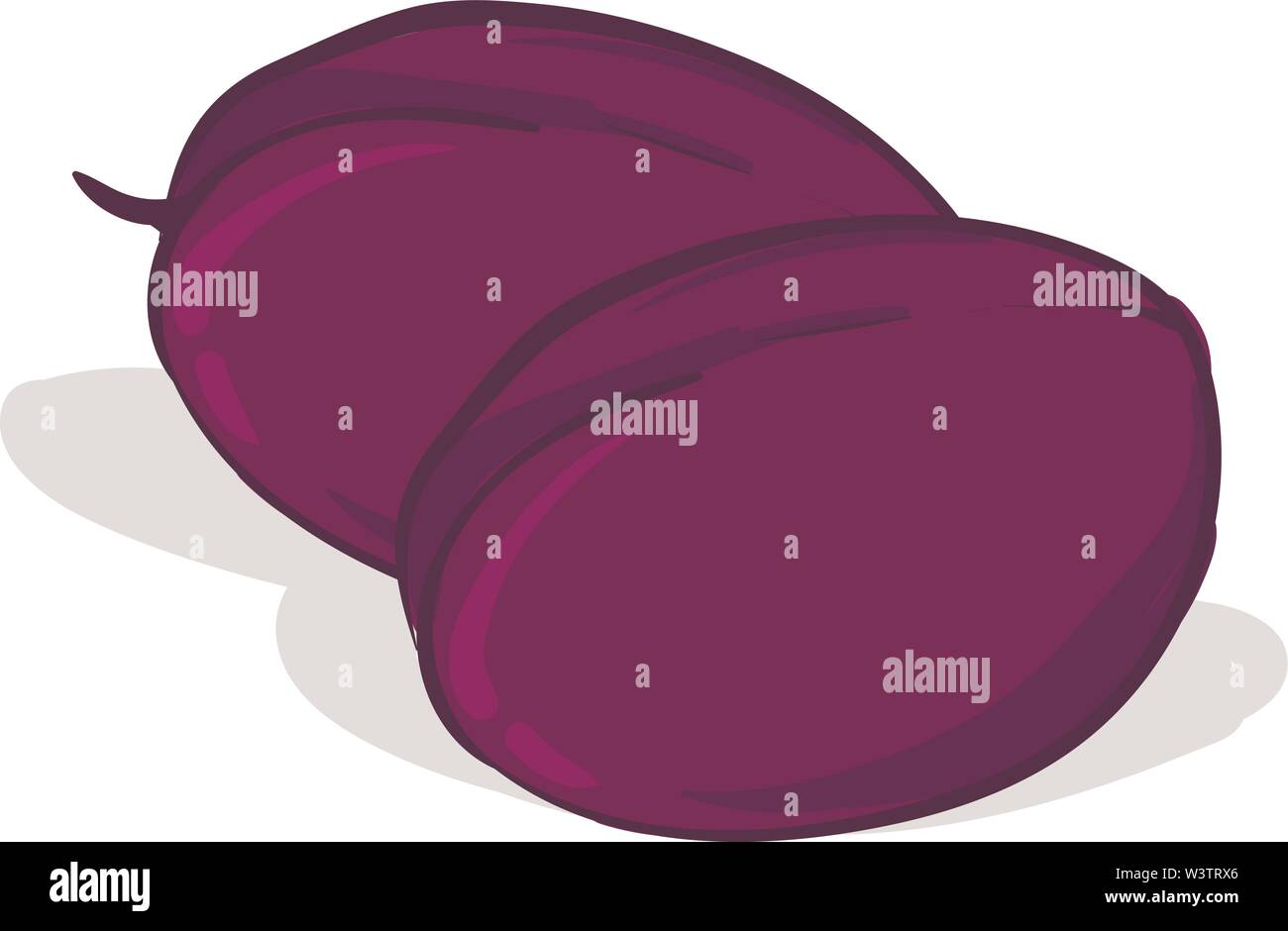 Prunes vector vectors hi-res stock photography and images - Alamy