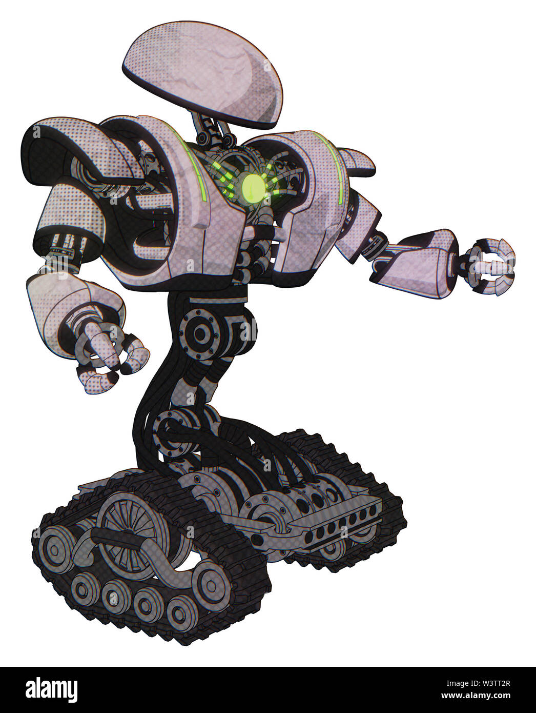 Bot containing elements: dome head, heavy upper chest, heavy mech chest ...