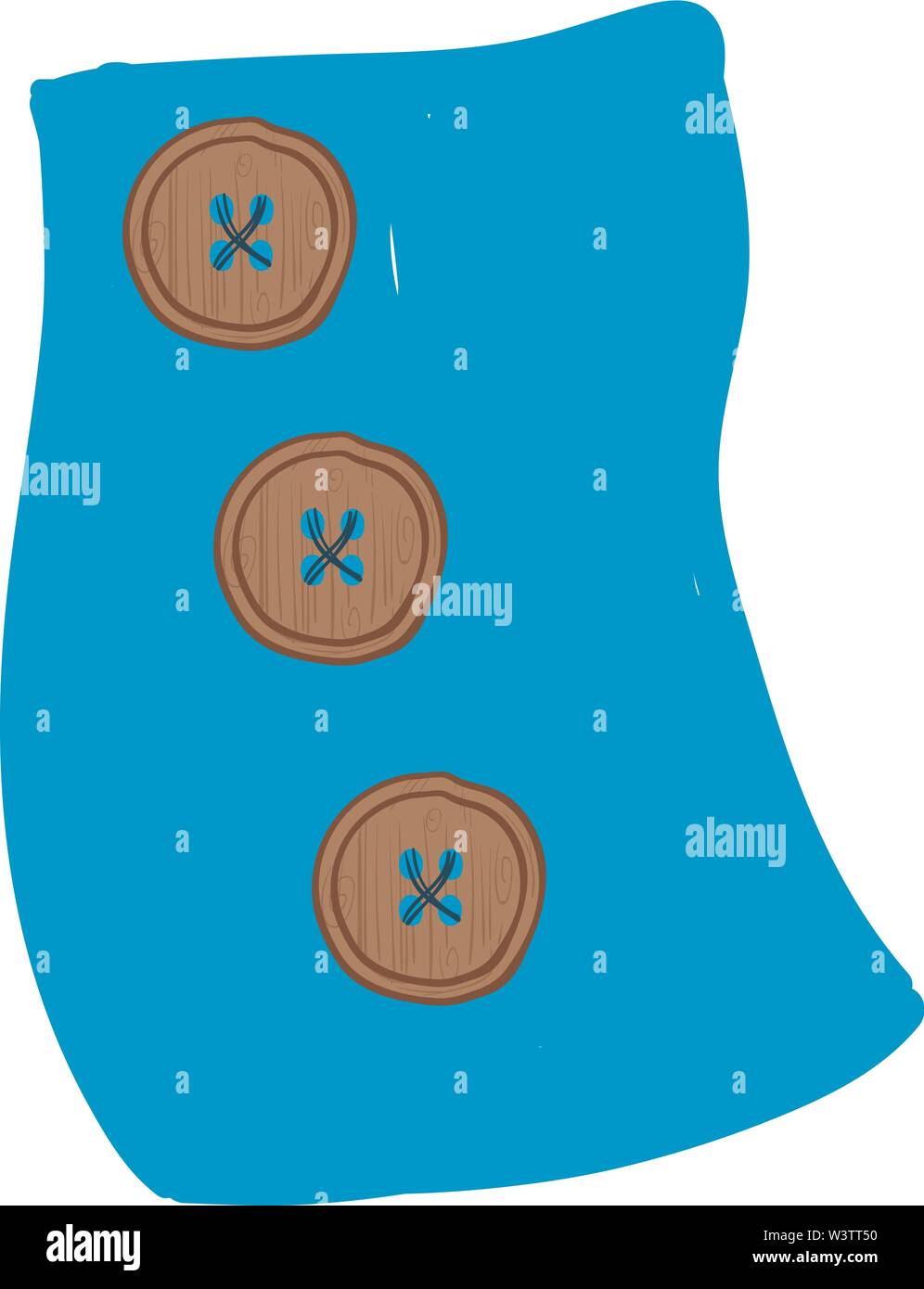 Three wooden buttons Stock Vector Images - Alamy