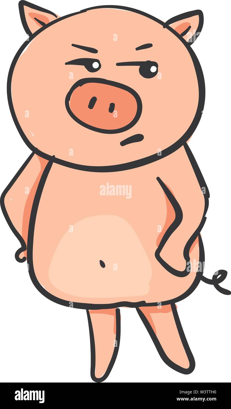 Angry pork hi-res stock photography and images - Alamy