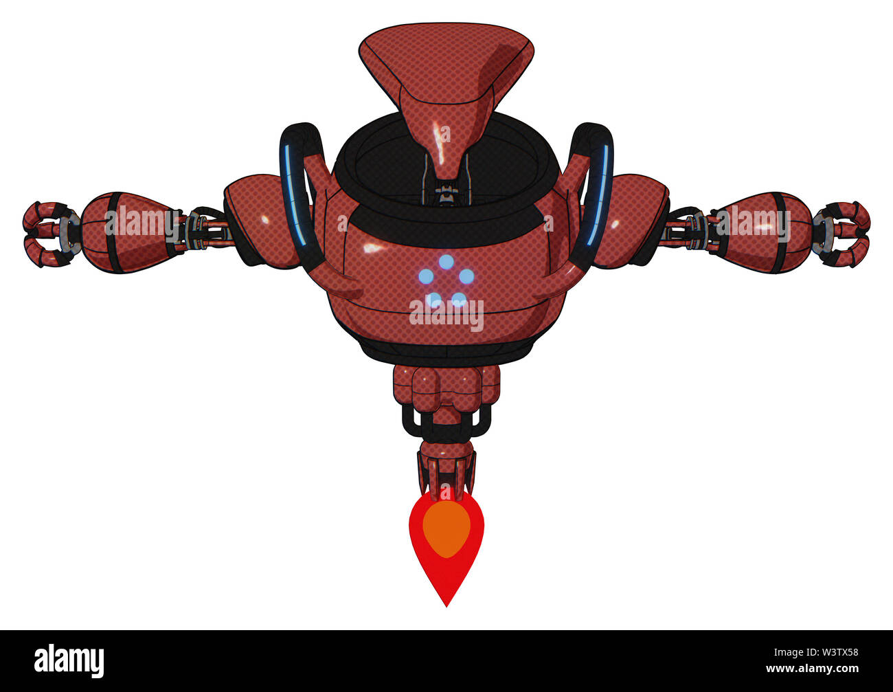 Skull retro rocket hi-res stock photography and images - Alamy