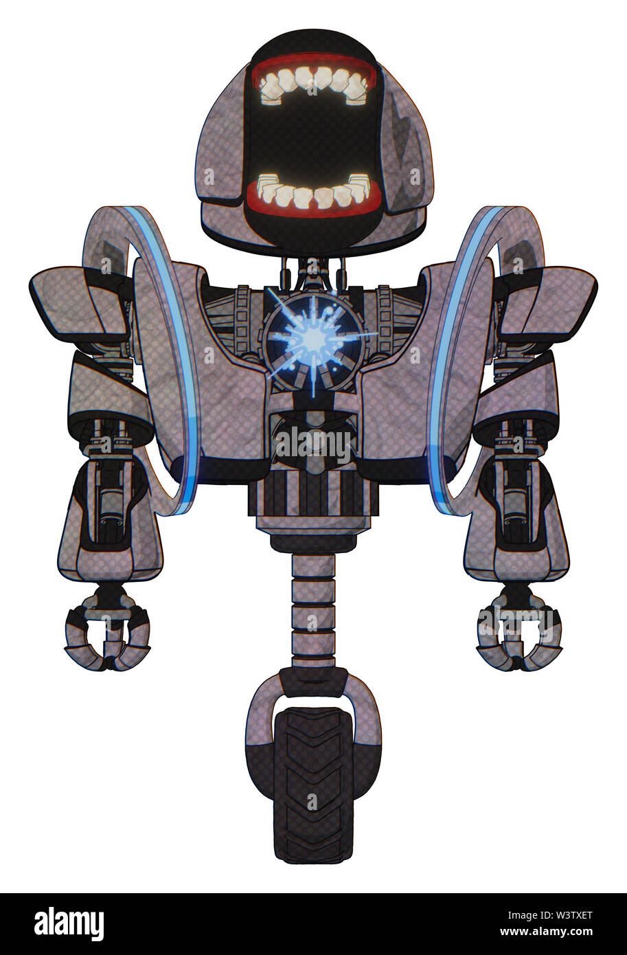 Droid containing elements: chomper head design, heavy upper chest ...