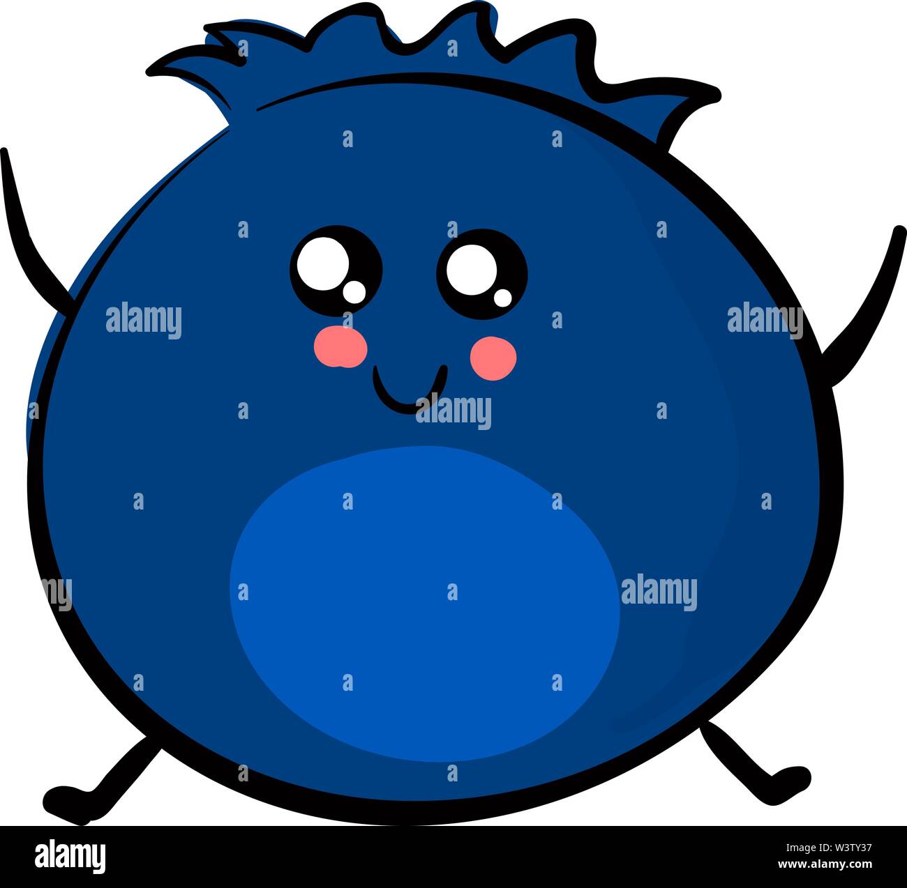 Cheerful fat Stock Vector Images - Alamy