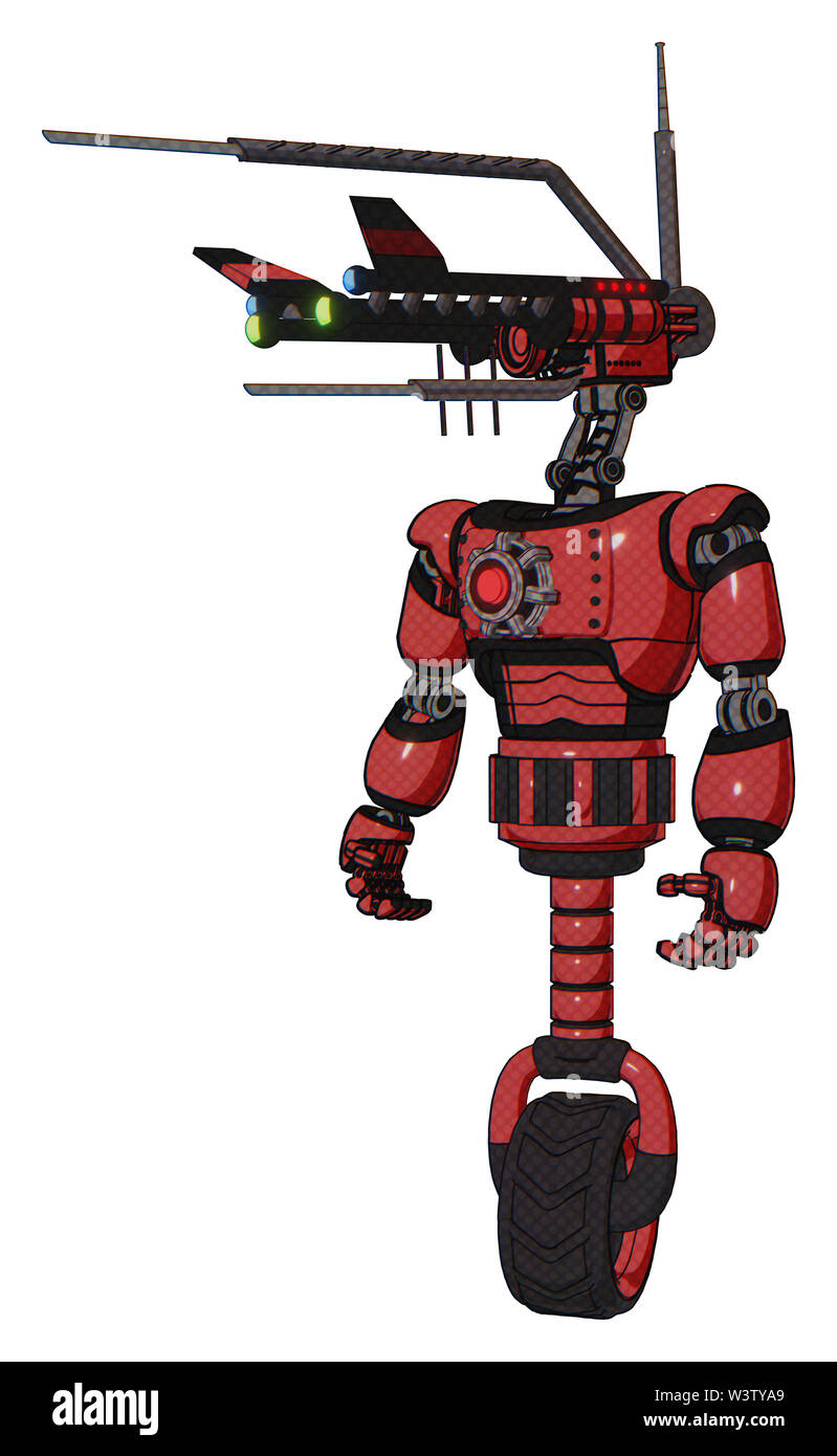 Cyborg containing elements: dual retro camera head, communications ...