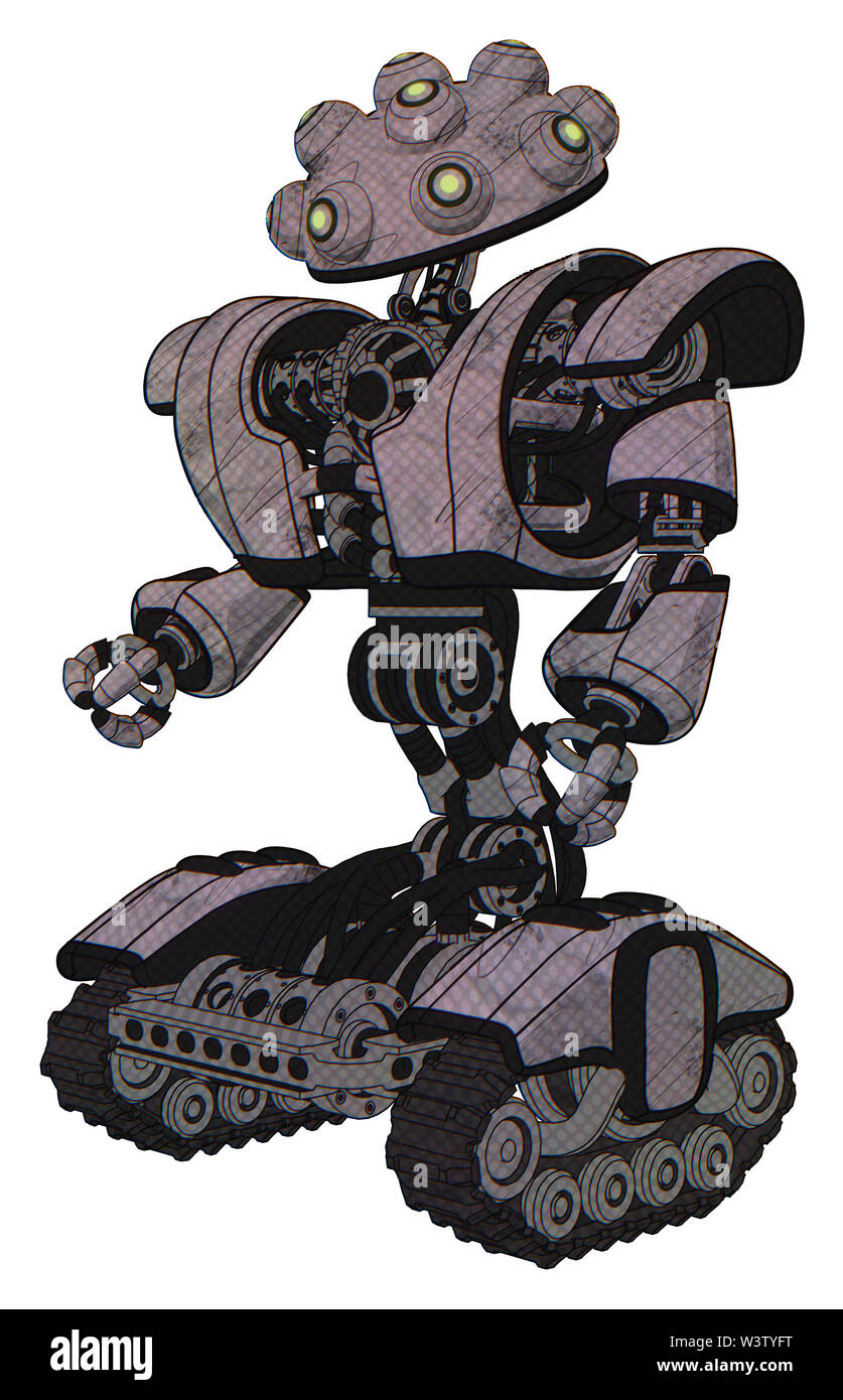 Bot containing elements: techno multi-eyed domehead design, heavy upper ...