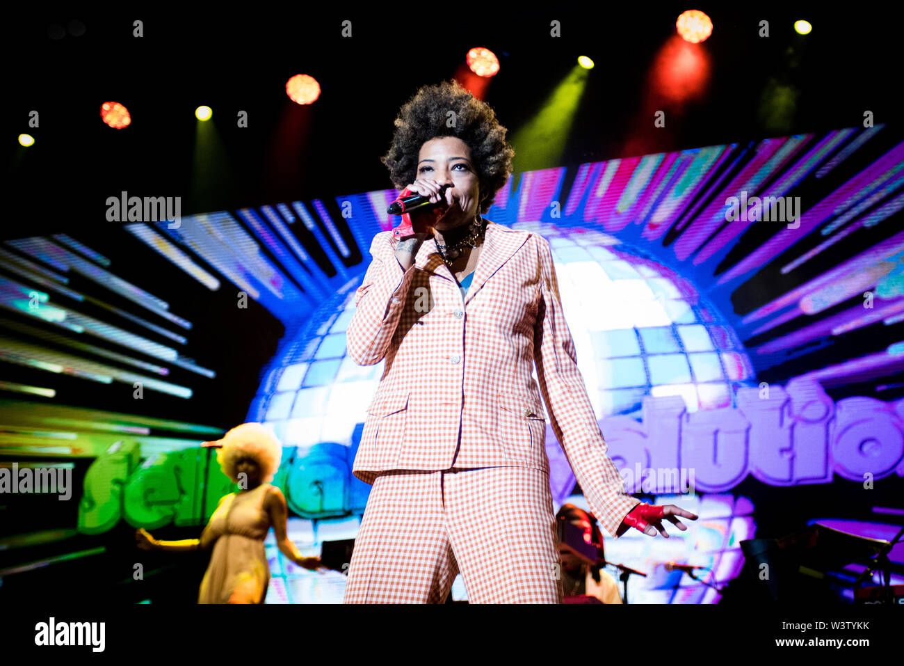The American singer and songwriter Macy Gray performs live at the ...