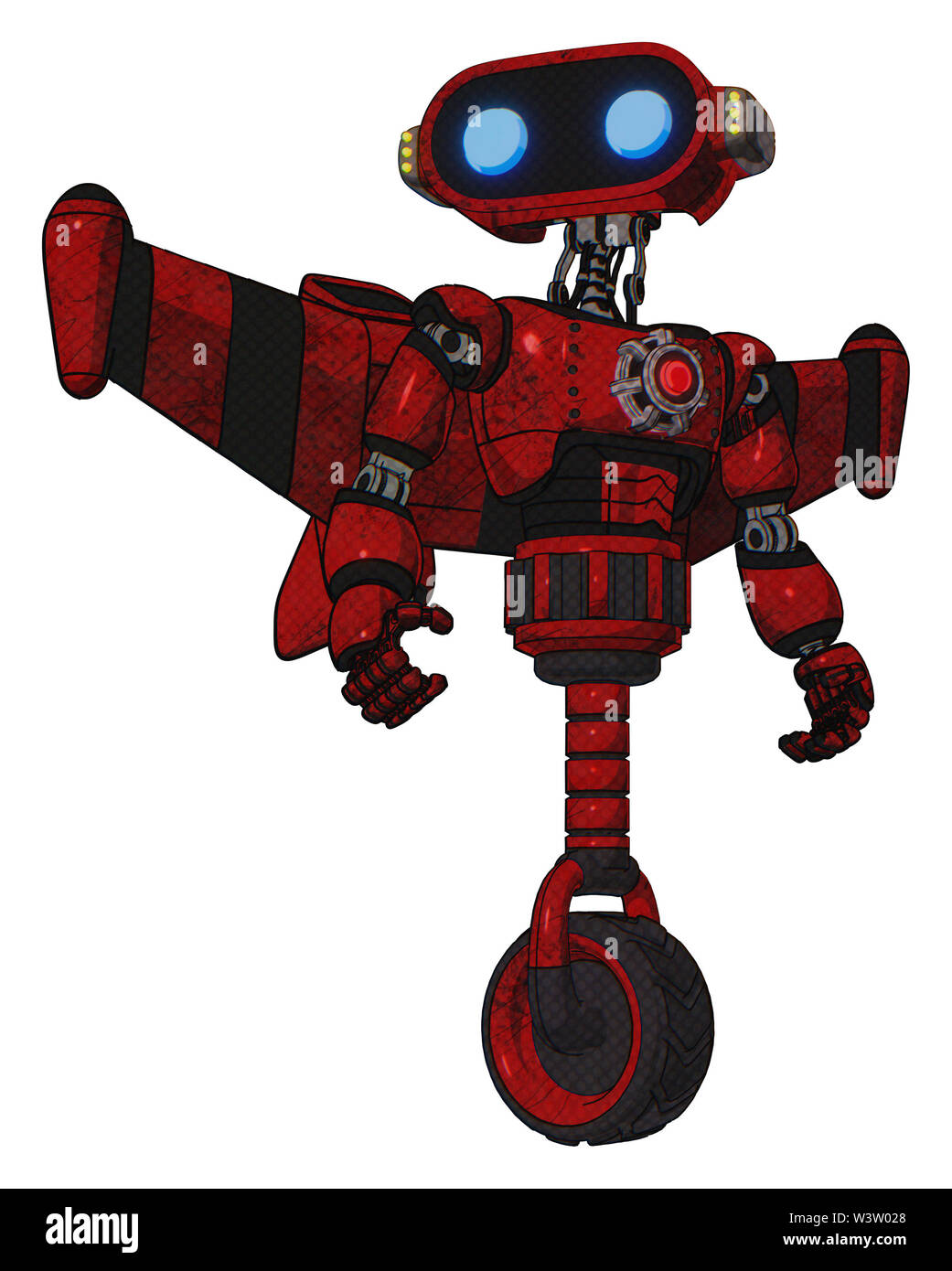 Bot containing elements: dual retro camera head, cute retro robo head ...