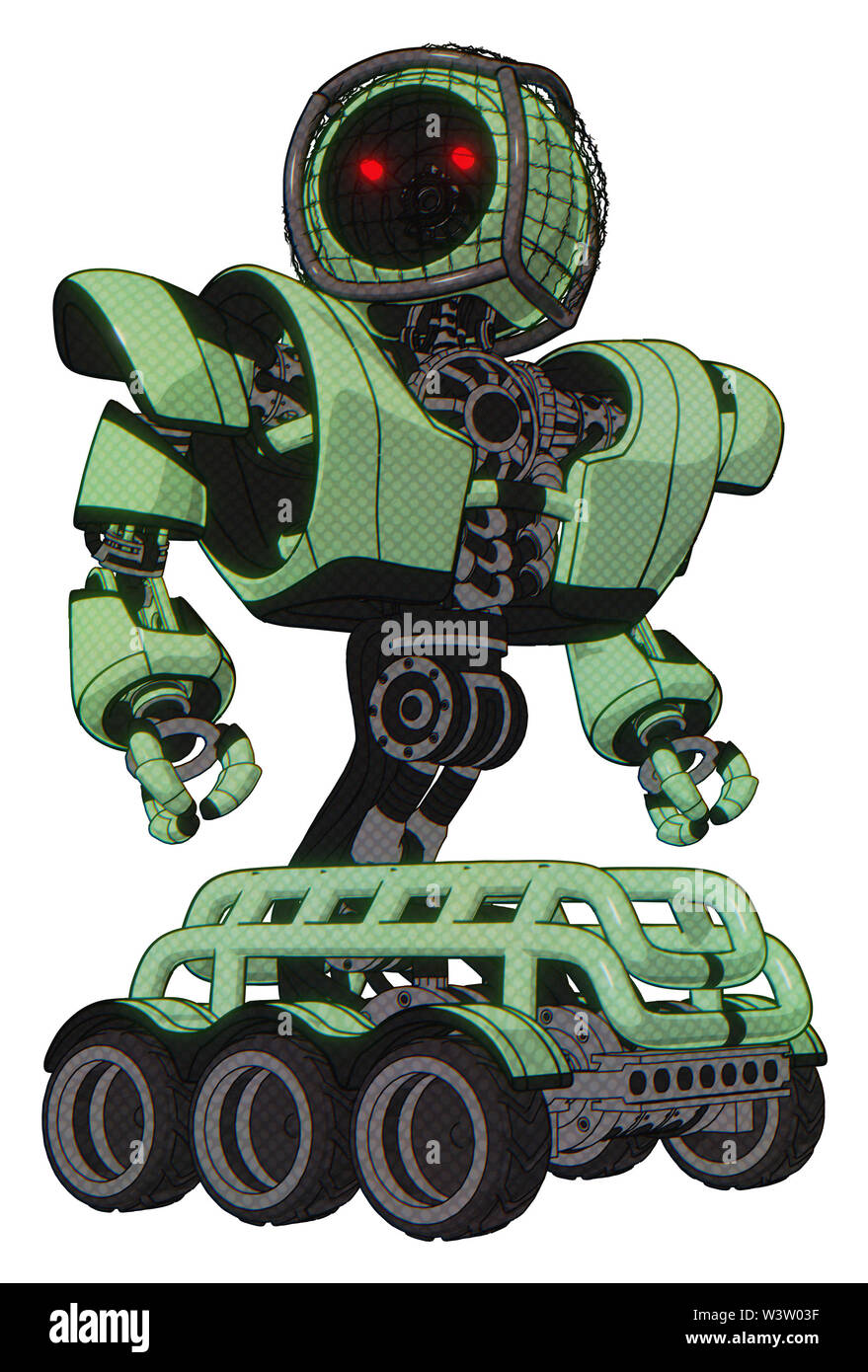 Cyborg containing elements: round barbed wire round head, heavy upper ...