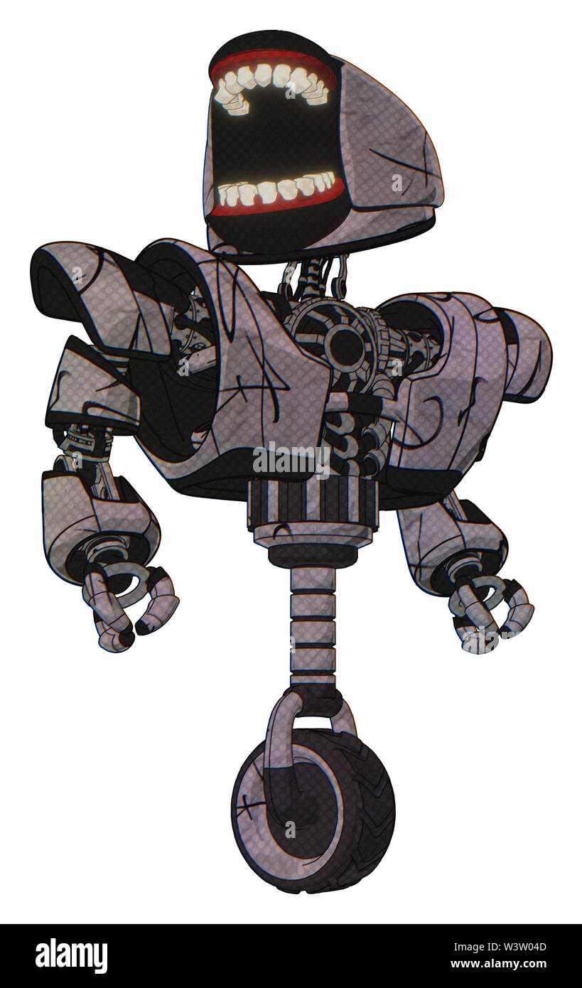 Robot containing elements: chomper head design, heavy upper chest ...