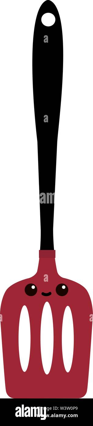 Cute kitchen stick, illustration, vector on white background Stock ...