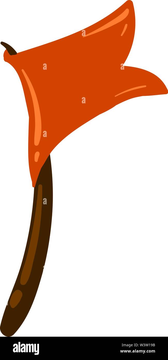 Bright red flag Cut Out Stock Images & Pictures - Alamy