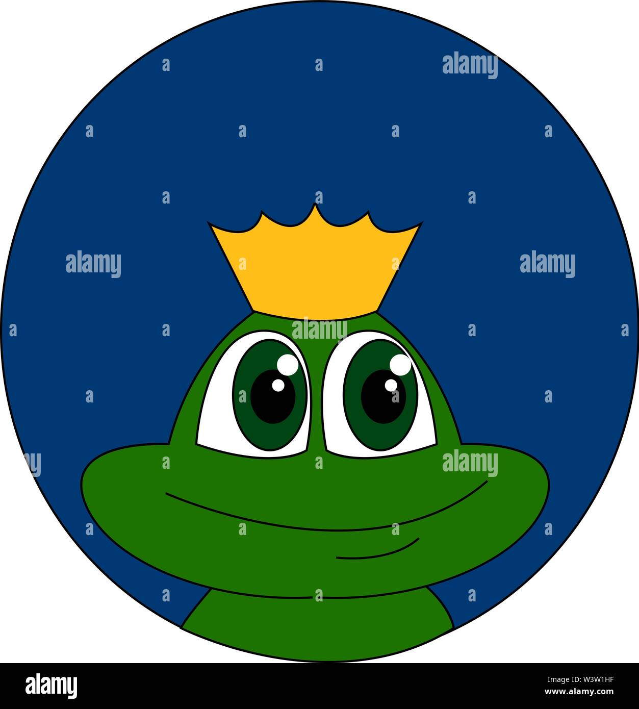 Frog king Cut Out Stock Images & Pictures - Alamy