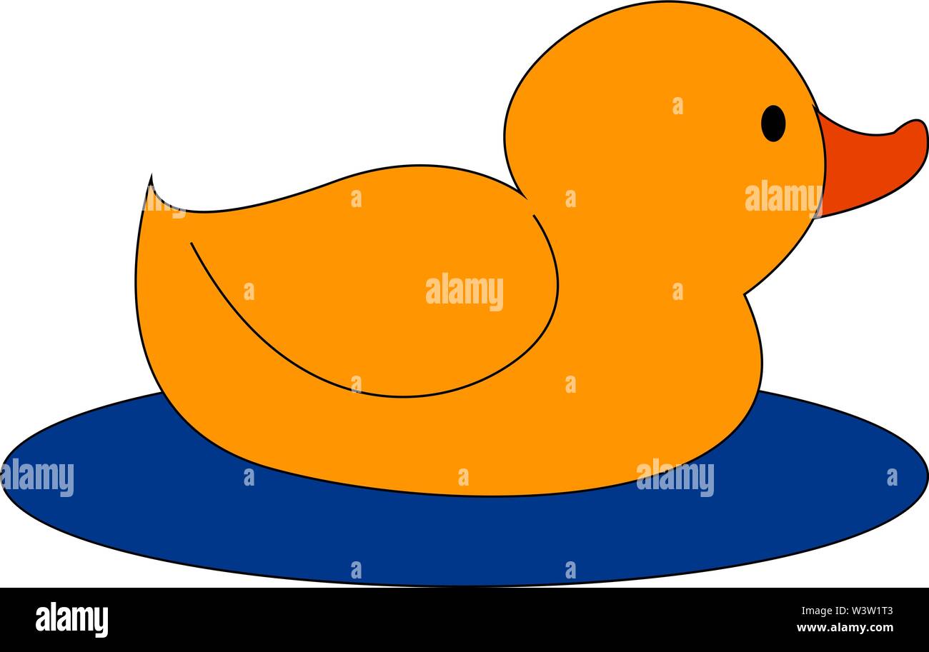 Rubber Duck Illustration