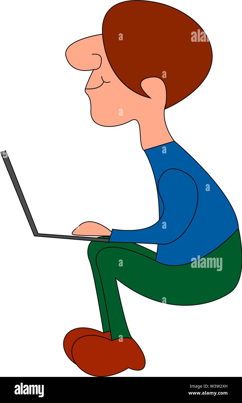 Businessman work on desk Cut Out Stock Images & Pictures - Alamy