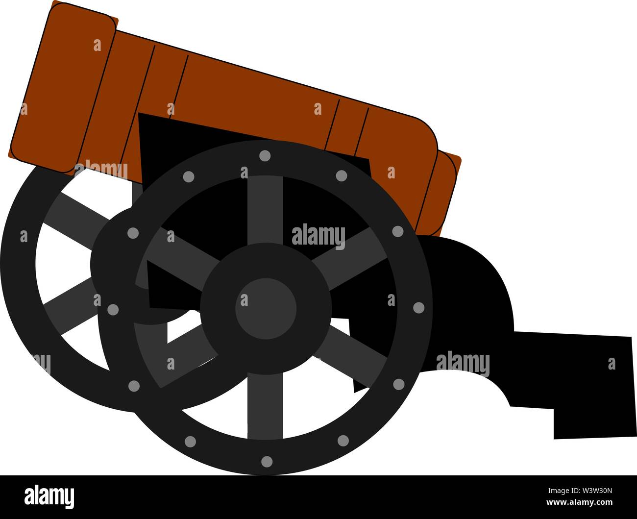 Old military cannon cannonball hi-res stock photography and images - Alamy