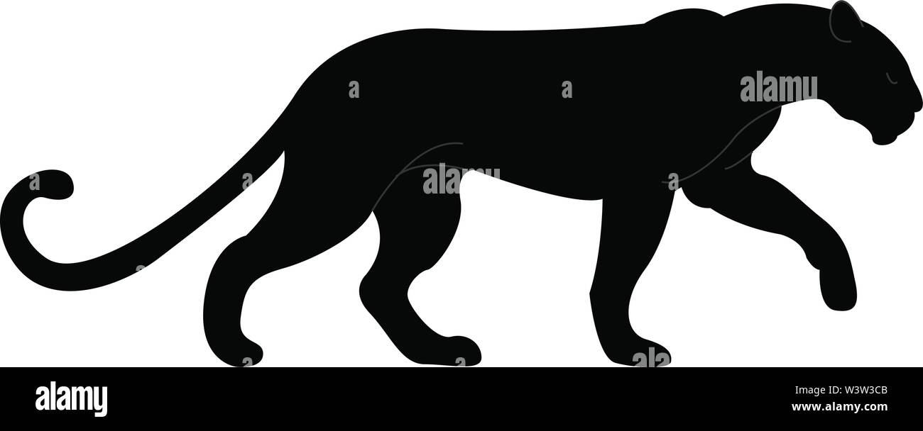Black panther Cut Out Stock Images & Pictures - Alamy