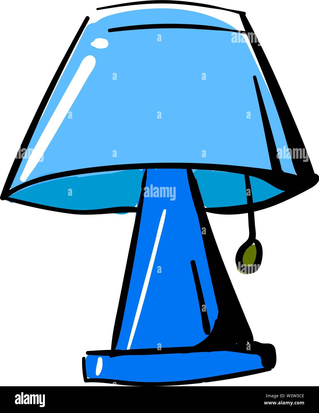 Energy line on blue Stock Vector Images - Alamy