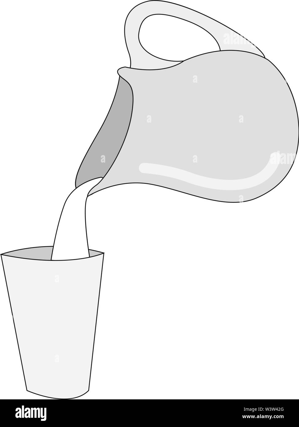 Creamer Pitcher Clip Art