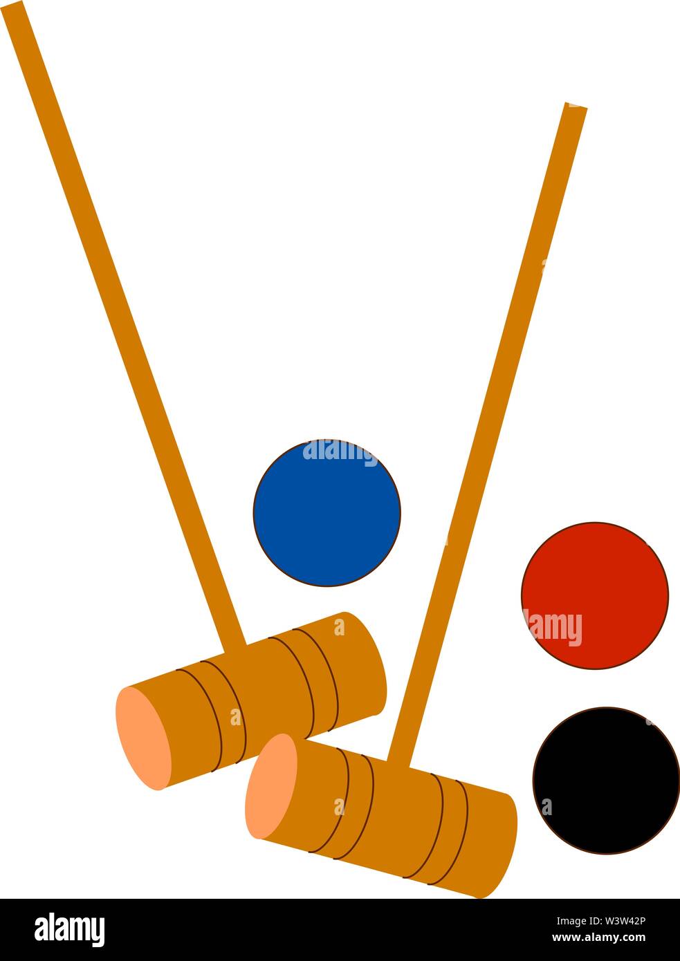 Croquet tournament Stock Vector Images - Alamy